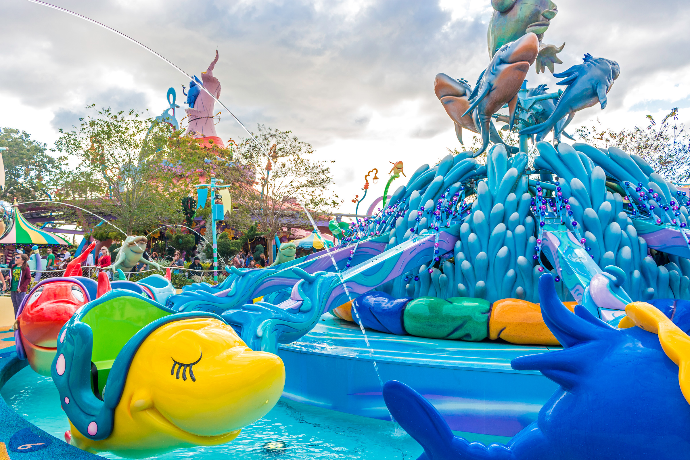 One Fish, Two Fish, Red Fish, Blue Fish at Universal Orlando - World of ...